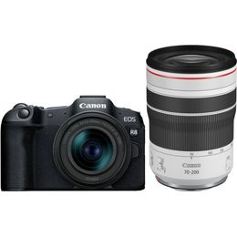 Canon EOS R8 + 24-50mm + RF 70-200mm -200,00€ R6II/R8 Sofortrabatt 3.299,00 Effektivpreis