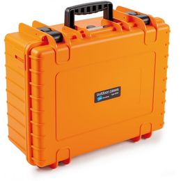 B&W International B&W Case Type 6000 RPD orange mit Facheinteilung