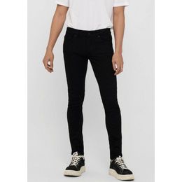 Only & Sons ONLY & SONS Skinny-fit-Jeans Warp, schwarz
