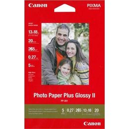Canon Papier PP-201 Plus II 20 Blatt, 13x18 260g/m²