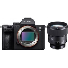 Sony Alpha ILCE-7 III (ILCE7M3) + Sigma 85mm f1,4 DG DN (A) - abzgl. 300,00€ Sommer Cashback