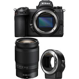 Nikon Z6 II + Z 24-200mm f4-6,3 VR + FTZ Bajonettadapter - nach 600 EUR Nikon Sommer-Sofortrabatt
