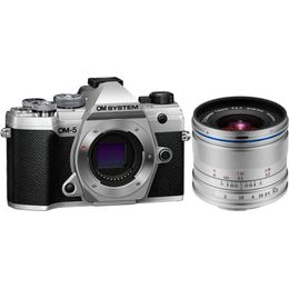 Lancom Systems OM System OM-5 silber + LAOWA 7,5mm f2 - nach 200 EUR OM SYSTEM OM-5 Sofortrabatt