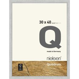 Nielsen Holzrahmen 6530007 Quadrum 30x40cm silber