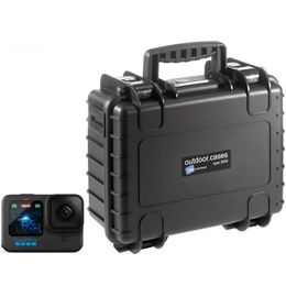 GoPro HERO12 Black + B&W Case Type 3000 schwarz