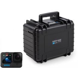 GoPro HERO12 Black + B&W Case Type 2000 schwarz - nach 50 EUR GoPro Frühjahres Promo