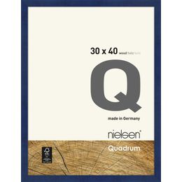 Nielsen Holzrahmen 6530012 Quadrum 30x40cm blau