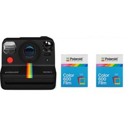 Polaroid Now+ Gen2 Kamera Schwarz + 600 Color Frames 8x 2er Pack