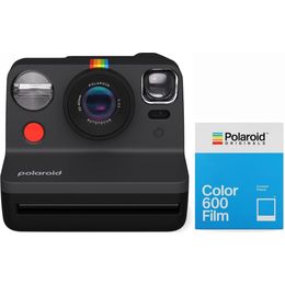 Polaroid Now Gen2 Kamera Schwarz + 600 Color Film 8x