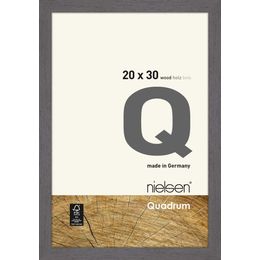 Nielsen Holzrahmen 6535014 Quadrum 20x30cm grau