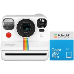 Polaroid Now+ Gen2 Kamera Weiß + 600 Color Film 8x