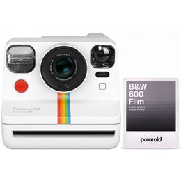 Polaroid Now+ Gen2 Kamera Weiß + 600 B&W Film 8x
