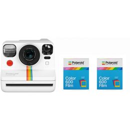 Polaroid Now+ Gen2 Kamera Weiß + 600 Color Frames 8x 2er Pack