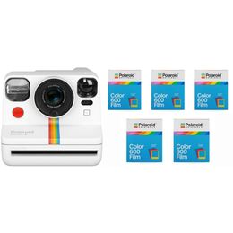 Polaroid Now+ Gen2 Kamera Weiß + 600 Color Frames 8x 5er Pack