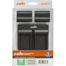 Jupio Kit NP-W235 + USB DUAL CHARGER