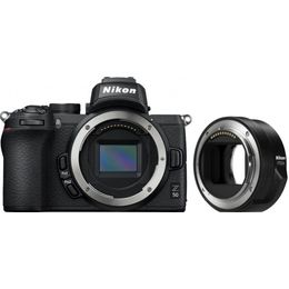 Nikon Z50 Gehäuse + FTZ II Bajonettadapter