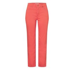 MAC Stretch-Jeans Melanie Gerade geschnitten, orange