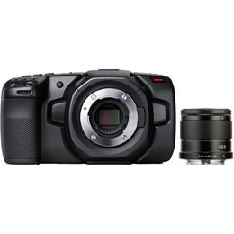 Blackmagic Pocket Cinema 4K + Panasonic Lumix G 42,5mm f1,7 Power OIS