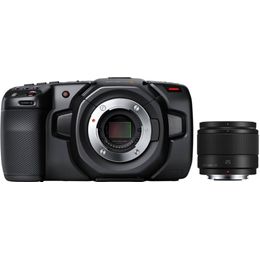 Blackmagic Pocket Cinema 4K + Panasonic Lumix G 25mm f1,7 schwarz