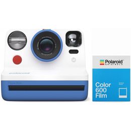 Polaroid Now Gen2 Kamera Blau + 600 Color Film 8x