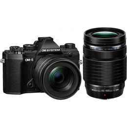 Lancom Systems OM System OM-5 schw + 12-45mm f4,0 + 40-150mm f4