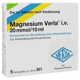 Verla-Pharm Arzneimittel GmbH & Co. KG MAGNESIUM VERLA IV20MMOL10