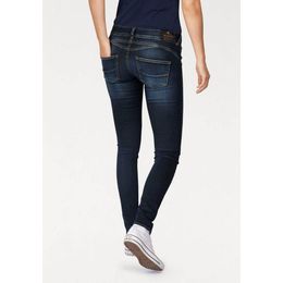 Herrlicher Slim-fit-Jeans GILA SLIM REUSED Low Waist Powerstretch, blau