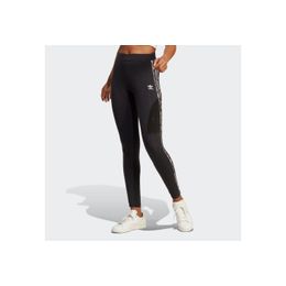 adidas originals Leggings 3-STREIFEN PRINT (1-tlg), schwarz