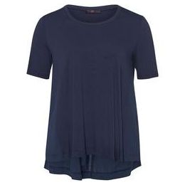 Rundhals-Shirt 1/2-Arm Emilia Lay blau, 42