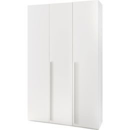 Drehtürenschrank Loddenkemper "L 1000" Schränke Gr. B/H/T: 152 cm x 223 cm x 59,5 cm, ohne Schublade, 3 St., Basisausführung, weiß (bianco matt) Drehtürenschränke