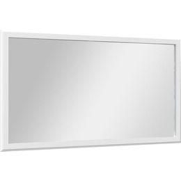 Wandspiegel Home Affaire "Tara" Spiegel Gr. B/H/T: 125 cm x 75 cm x 4 cm, matt, weiß (weiß matt) Wandspiegel