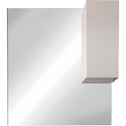Spiegelschrank Welltime "Vittoria" Schränke Gr. B/H/T: 120 cm x 110 cm x 18 cm, ABS Chrom / Weiß, 1 St., Komplettausführung, weiß (weiß hochglanz lack) Bad-Spiegelschränke