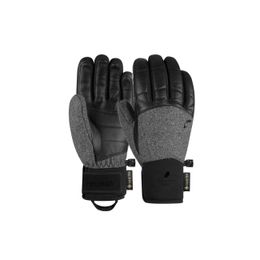Skihandschuhe Reusch "Feather GORE-TEX" Gr. 7,5, schwarz (schwarz, meliert) Damen Handschuhe Sporthandschuhe