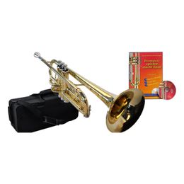 Trompete Clifton "Clifton Bb-Trompete" Blasinstrumente goldfarben Ab 6-8 Jahren