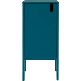 Kommode Tenzo "UNO" Sideboards Gr. B/H/T: 40 cm x 89 cm x 40 cm, blau (petrol) Türkommode Türkommoden mit 1 Tür, Design von Olivier Toulouse By Tenzo