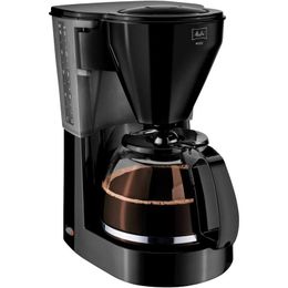 Melitta - Easy Kaffeemaschine Schwarz Fassungsvermögen Tassen=10 Glaskanne