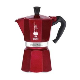 Deco Glamour - Moka Express 6tz Rot - Bialetti