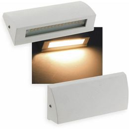 LED-Leuchte Barcas 6, eek: g, 7 w, 340 lm, 3000K, IP54, weiß - Chilitec