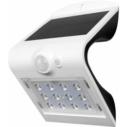 Solar-LED Wandleuchte 48552 mit Sensor, 1,5W, weiß - Blulaxa