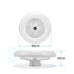 Vingo Deckenventilator led 80W mit Beleuchtung Deckenleuchte mit Ventilator und Fernbedienung