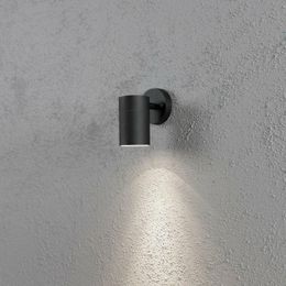 Konstsmide Lighting - Konstsmide Modena Moderne Big Down Wandleuchte für den Außenbereich, schwarz, IP44