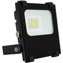 LEDKIA LED-Flutlichtstrahler 10W 145lm/W IP65 he pro Dimmbar Warmes Weiß 2800K - 3200K 120º40 mm