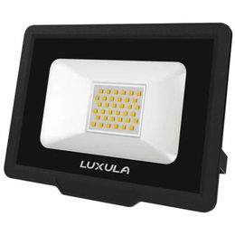 LED-Fluter, eek: f, 30W, 3000lm, 4000K, schwarz - Luxula