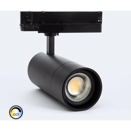 LEDKIA LED-Strahler für 3-Phasenstromschiene 30W Wild cct Dimmbar 0-10V CRI90 No Flicker Multiwinkel 24-60º Schwarz60º250 mm