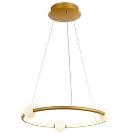 Italux - Lausanne - Moderner LED-hängender Anhänger Antikbronze, Warmweiß 3000K 2100lm Dimmbar