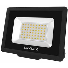 LED-Fluter, eek: f, 50W, 5000lm, 3000K, schwarz - Luxula