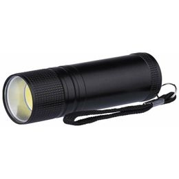 EMOS - led Mini-Taschenlampe mit Schlaufe, stoßbeständige Metall-Haushaltslampe, 100lm, 15m Leuchtweite, P3894