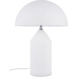 PRIVATEFLOOR Tischlampe - Designer Wohnzimmer Lampe - Locly Weiß - Glas - Weiß
