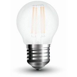 LED-Lampe E27 4W 100LM/W G45 Glühfaden Satin 6400K - V-TAC