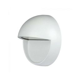 VT-1182 3W led Wandleuchte warmweiß 3000K rund weiß körper IP65 - sku 1408 - Weiß - V-TAC